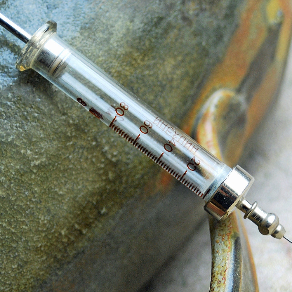 syringes... nurse... will it hurt... vintage by CoolVintage