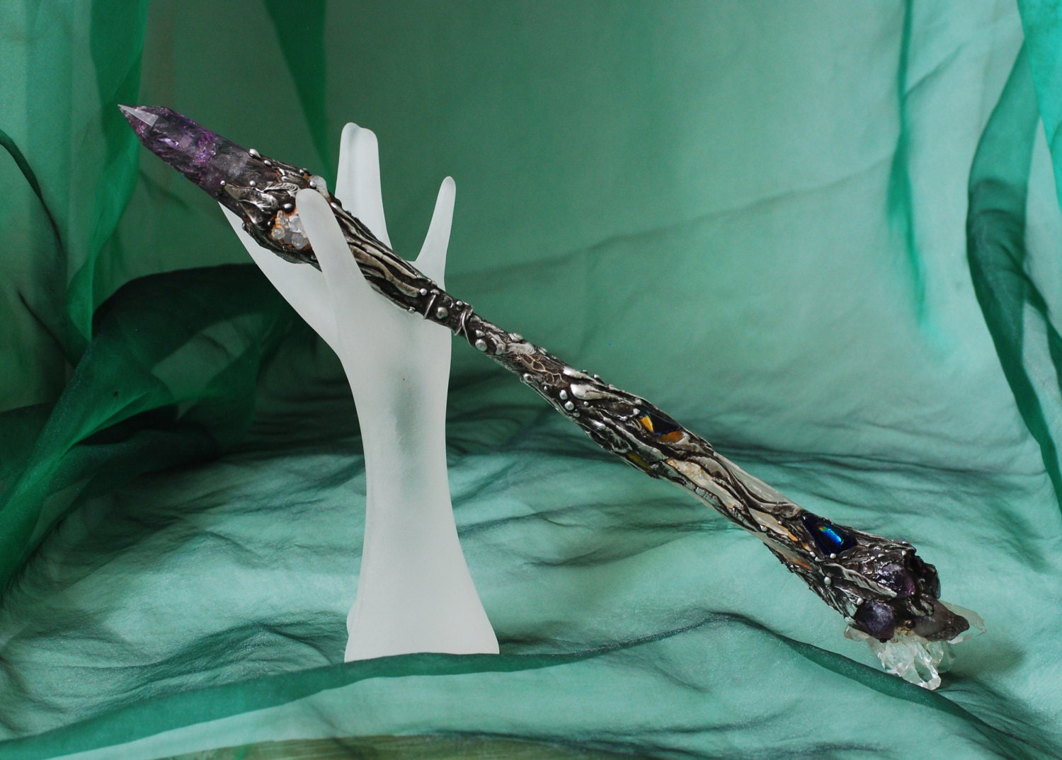 Moon Goddess Magic Wand for sale Ritual tool Ceremony Alter