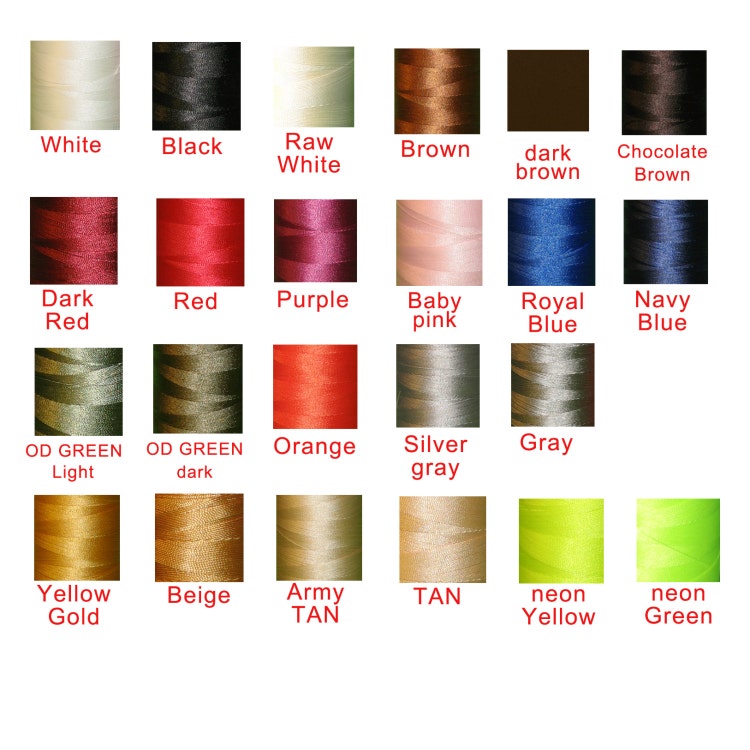 T135 v 138 Bonded Nylon Sewing Thread for Outdoor by itemforever