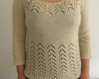 PATTERN Striped Sweater Knitting Pattern Pdf / by littletheorem