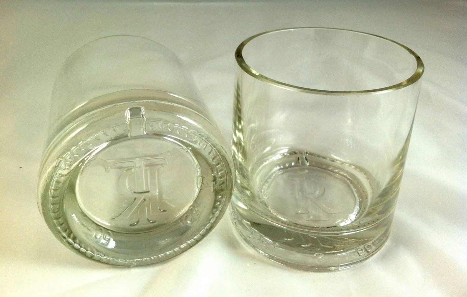 Templeton Rye Bottle whiskey rocks Glasses set of 2