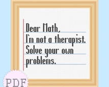 Popular items for dear math on Etsy