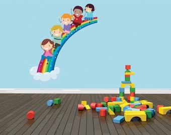 Rainbow classroom | Etsy