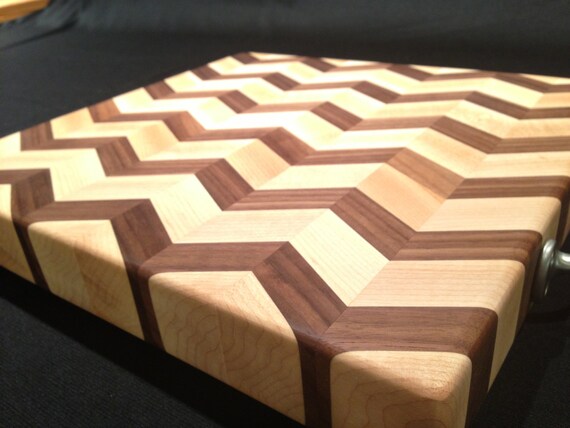Items Similar To Chevron Pattern Black Walnut And Hard Maple Cutting Board On Etsy items-similar-to-chevron-pattern-black-walnut-and-hard-maple-cutting-board-on-etsy