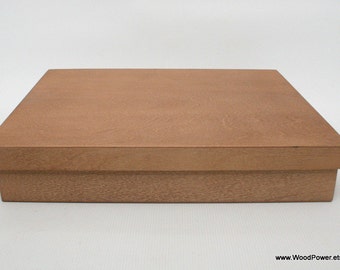 Wooden Box for DIY Projects/ Unfinished Wooden Box / Storage