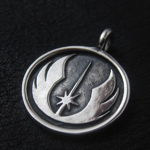 Silver Jedi pendant