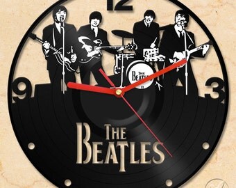 Popular items for beatles clock on Etsy