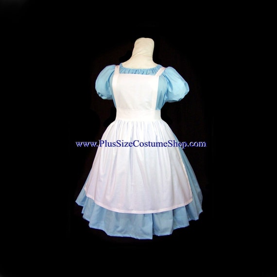Alice In Wonderland Plus Size Halloween Costume Adult Womens
