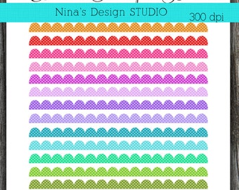 Dotted border | Etsy