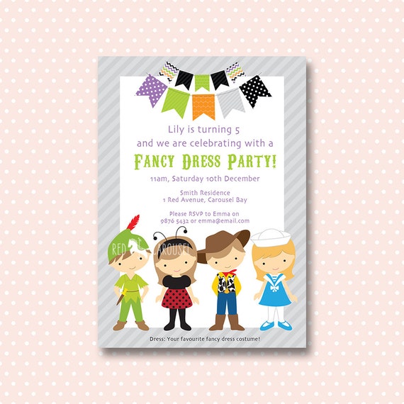 Fancy Party Invitations