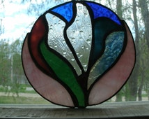 Unique leaded glass panel related items | Etsy