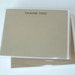 20 Flat Note Cards Thank You Cards notecards with envelopes