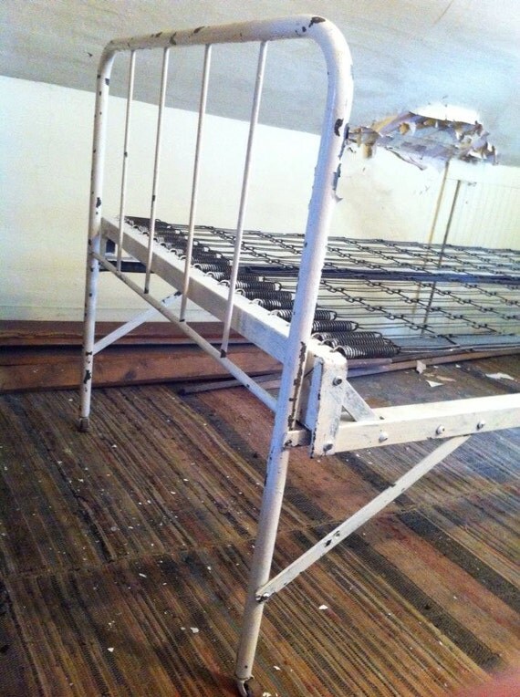 Items similar to 1920's era Metal Folding Bed Frames on Etsy