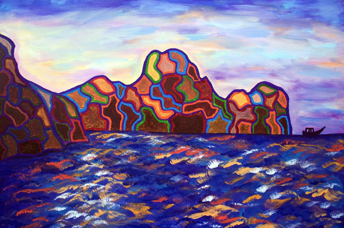 PALAWAN an original oil painting of the Philippine Islands