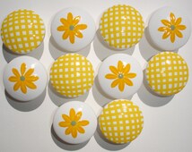 Popular items for yellow gingham on Etsy