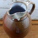 Large One Gallon Brownstone Pitcher Made to Order