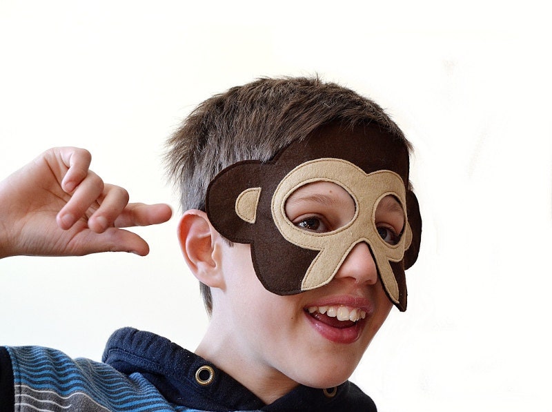 Monkey Mask For Kids