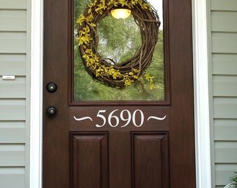 Front door numbers | Etsy