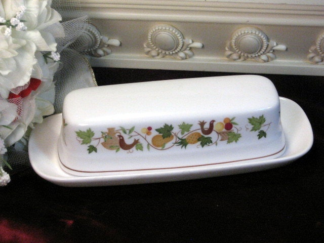Vintage Noritake China Homecoming Progression Oblong Butter Dish, 1960s ...