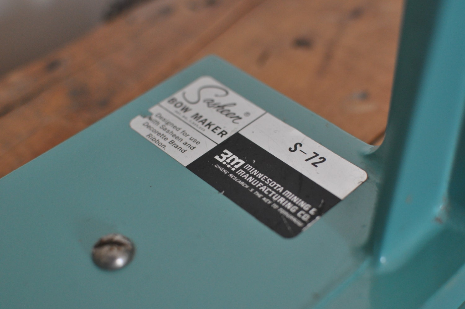 Vintage Sasheen S-72 Bow Maker Machine