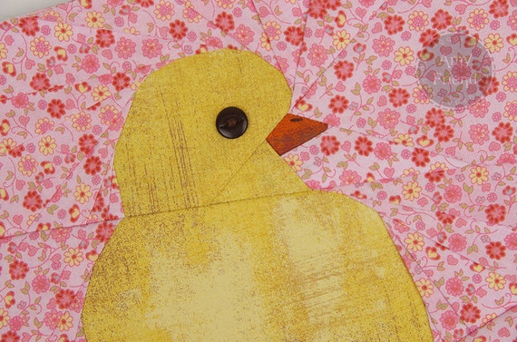 Spring Chicken Paper Pieced Pattern