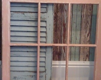 Vintage Distressed Window Frame