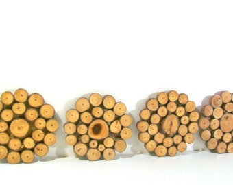 Popular items for log coaster on Etsy