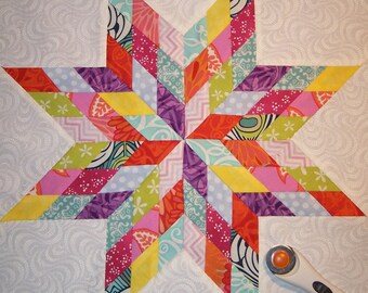 iQuilt Modern Modern Montana Quilt Pattern by RebeccaMaeDesigns