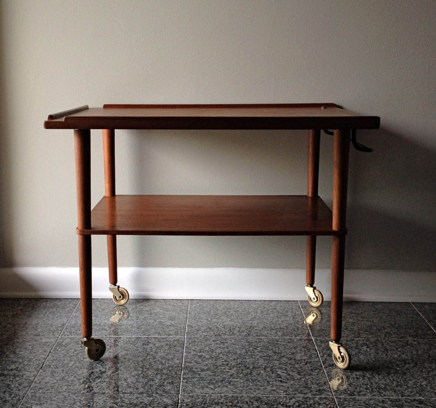 Mid Century / Danish Modern – Hovmand Olsen Serving Cart – Haute Juice