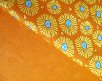 Popular items for moda orange fabric on Etsy