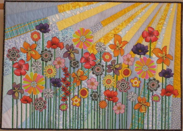 Quilt Pattern Paper Pattern for Whimsical Garden by tinacurran