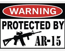 Popular items for ar 15 vinyl decal on Etsy