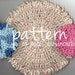 Washcloth and Facial Scrubbie Crochet PATTERN Ruffled Edge