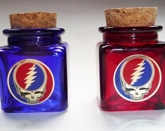 Items similar to Steampunk Industrial Inspired Stash Jar polymer clay ...