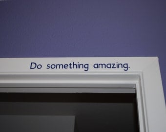 Do something amazing | Etsy