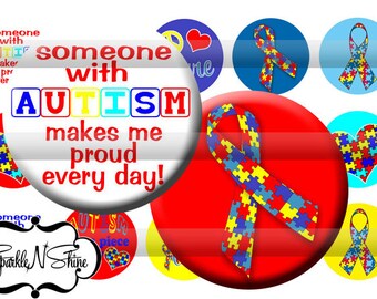 Autism symbol | Etsy