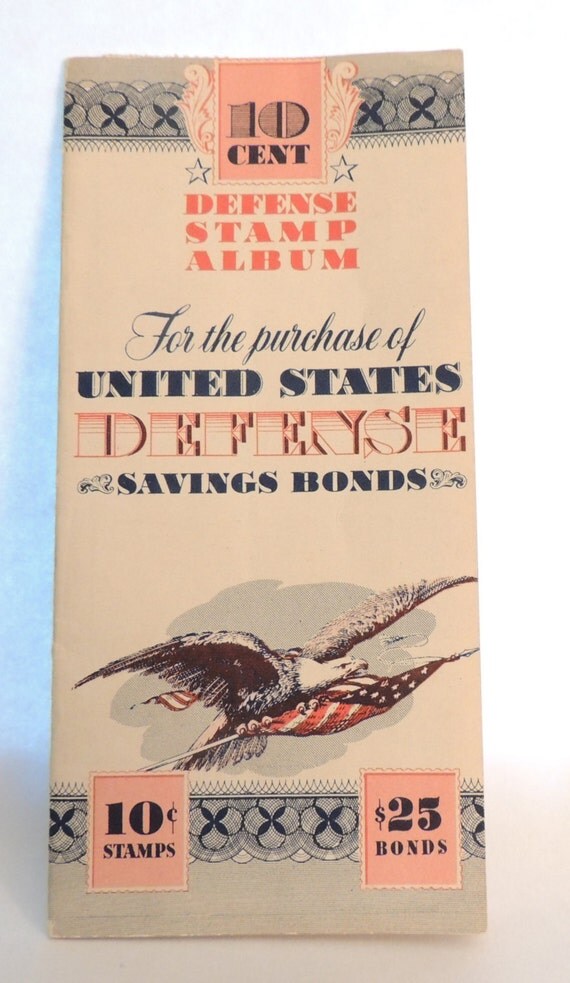 1942-10-cent-defense-stamp-album-wwii-saving-bonds