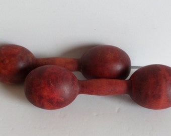 Unique wooden dumbbell related items | Etsy