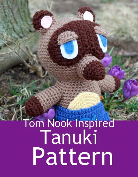 Crochet Pattern: Tanuki Tom Nook Inspired by MilesofCrochet