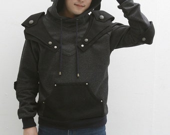 Alexander Knight Medieval Armor Pullover Hoodie(100% Handmade Wool ...