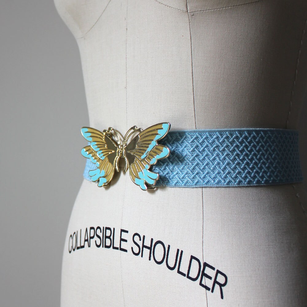 Azul Butterfly Elastic Belt – Haute Juice