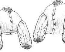 Unique garibaldi blouse related items | Etsy