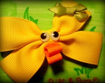 Unique duck hair bow related items | Etsy