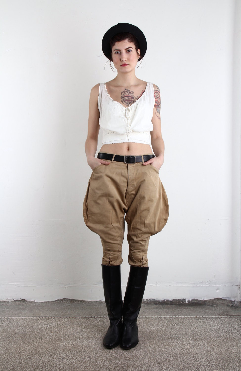 Wwi Jodhpurs Antique Military Pants World War One 1910s