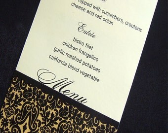 Bling menus | Etsy