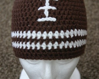 Items similar to Customized Football Beanie on Etsy