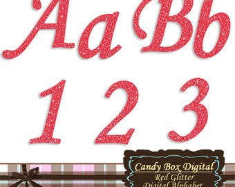 Popular items for glitter font on Etsy