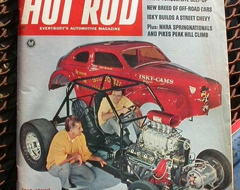 Hot rod magazine | Etsy