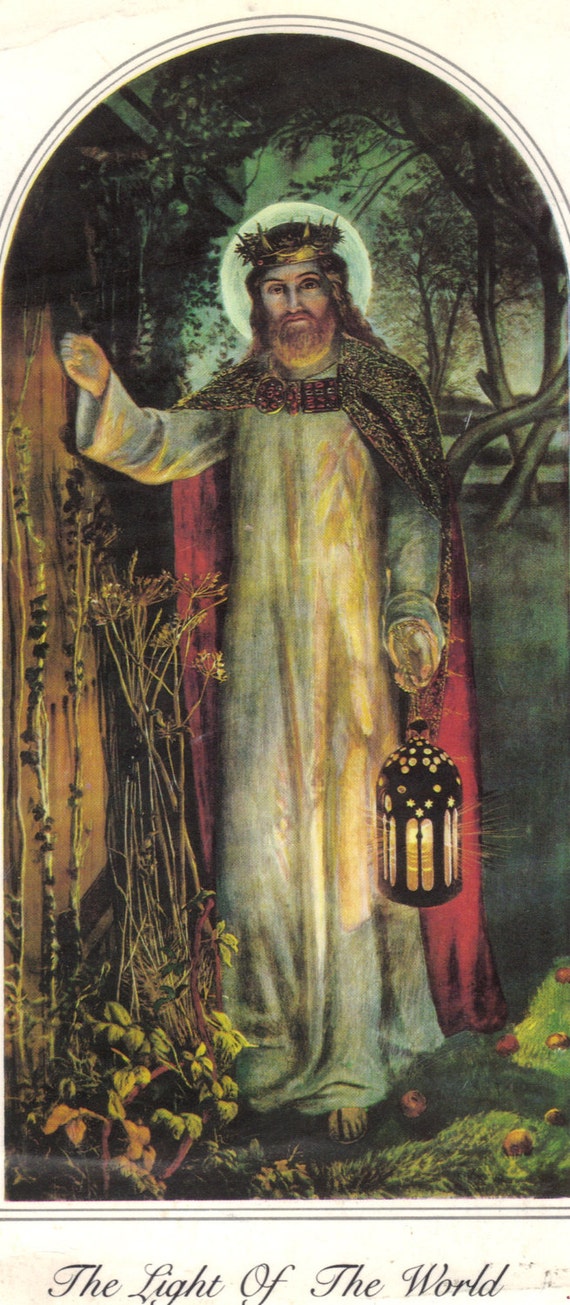Jesus Light Of The World Holman Hunt at Fernande Frank blog