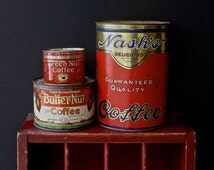 Popular items for antique tin cans on Etsy